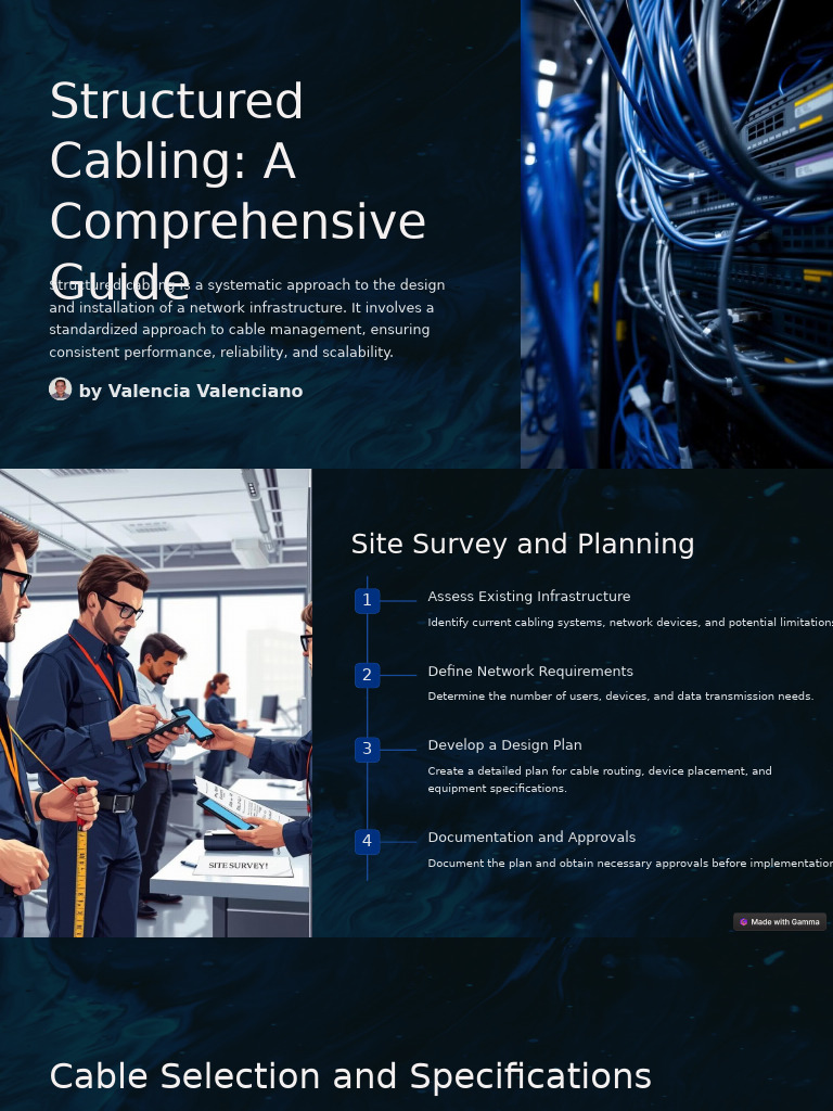 Structured Cabling A Comprehensive Guide | PDF | Computer Network ...