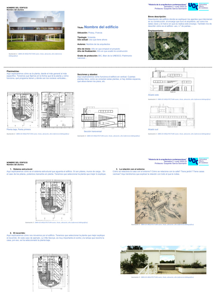 Plantilla Ficha Edificio Actividad2 | PDF