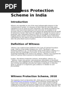 Witness Protection Act Overview | PDF | Criminal Procedure In South ...