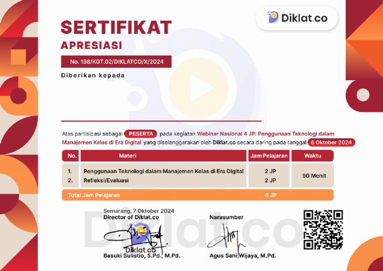 ABDUL HOLIK, S.pd.I. - Webinar Nasional 4JP - Penggunaan Teknologi ...