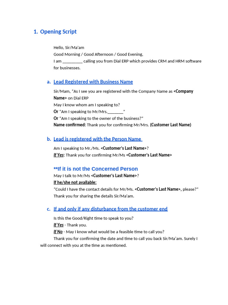 refrence call script | PDF | Customer Relationship Management | Cloud ...