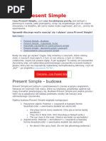 Notatka Present Simple | PDF