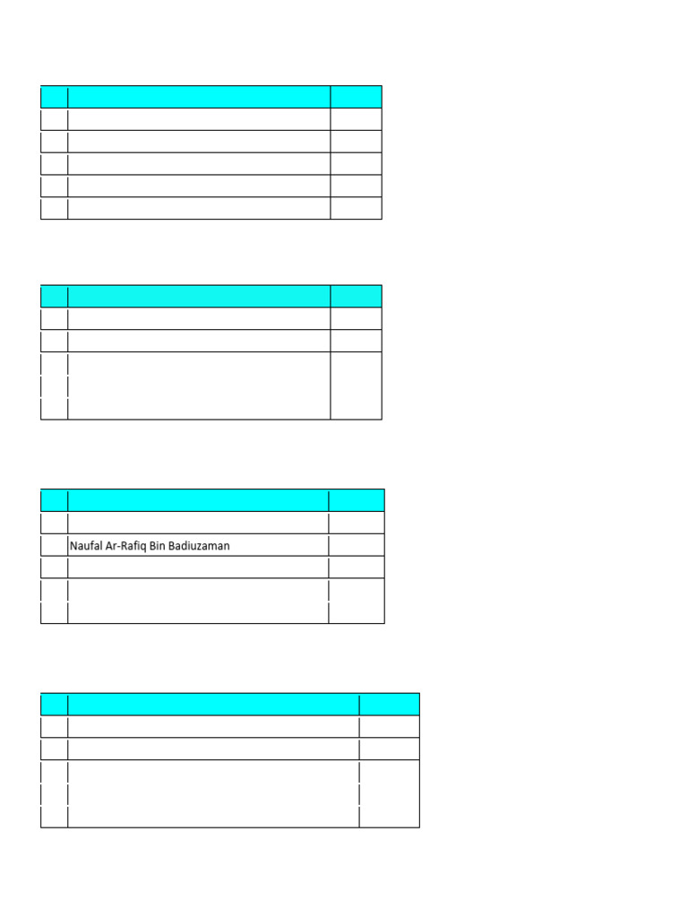 Nota Ringkas Jawi | PDF