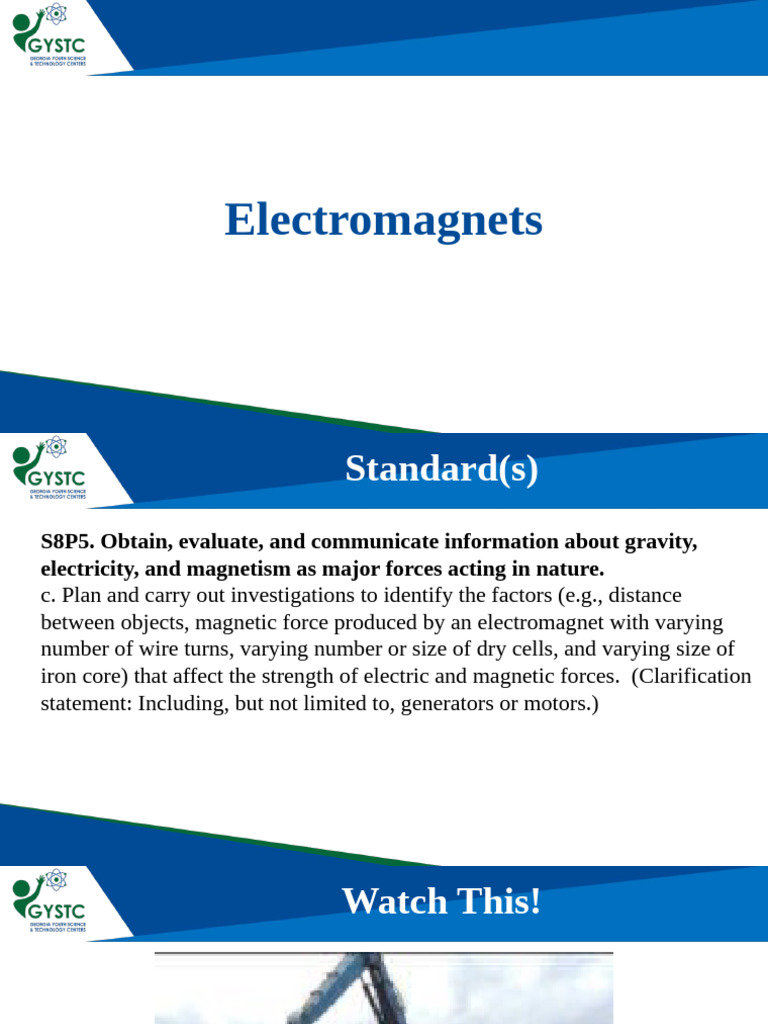 GYSTC-Electromagnets-8 | PDF | Magnetic Resonance Imaging | Magnet