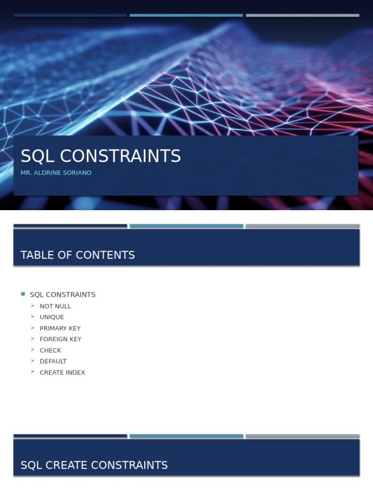 Dbms Constraints | PDF | Relational Database | Table (Database)