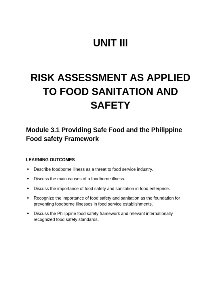Module-3 | PDF | Microorganism | Foodborne Illness Module-3 | PDF | Microorganism | Foodborne Illness