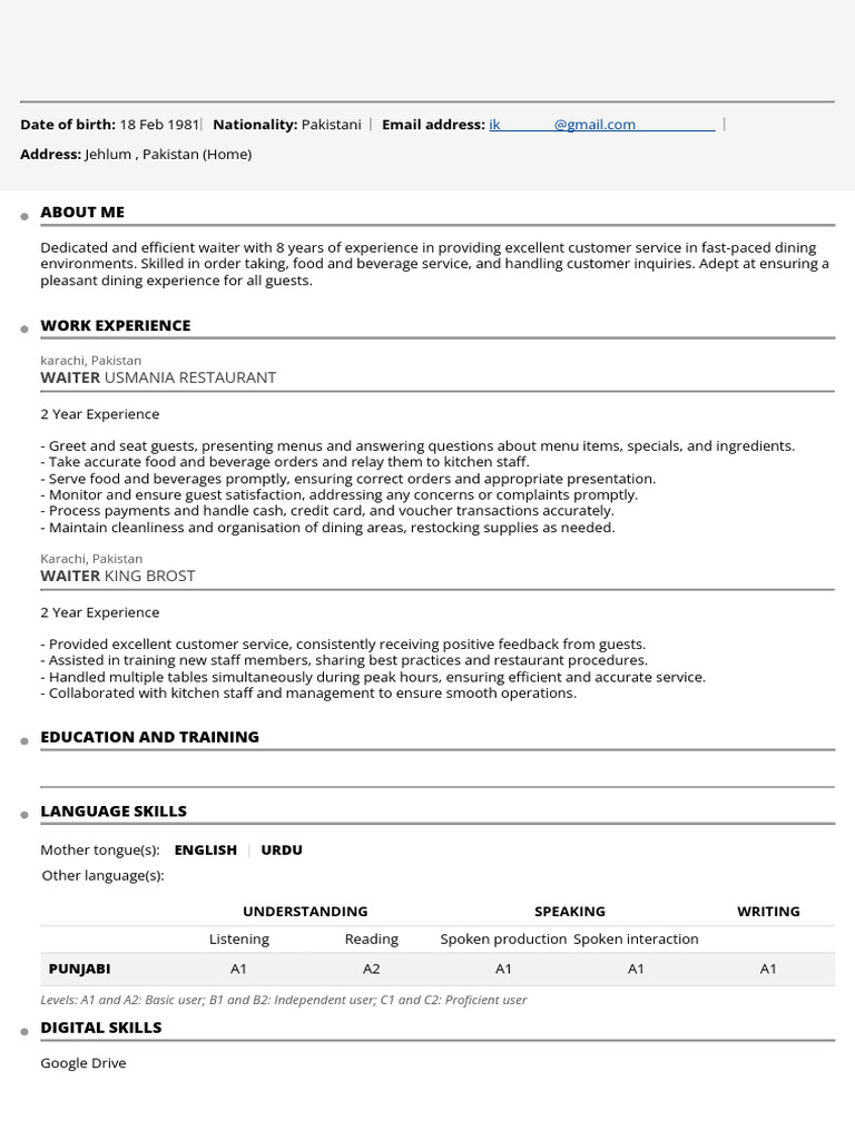 Imran Khan | PDF | Career & Growth