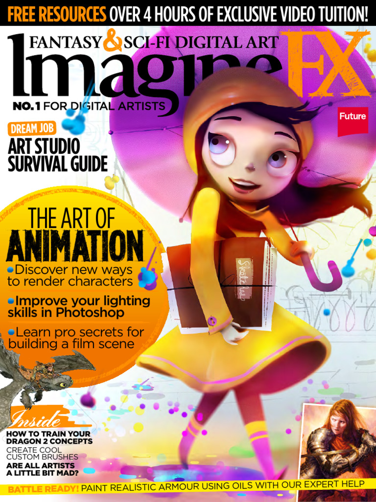 ImagineFX 2014-10 | PDF | Vincent Van Gogh
