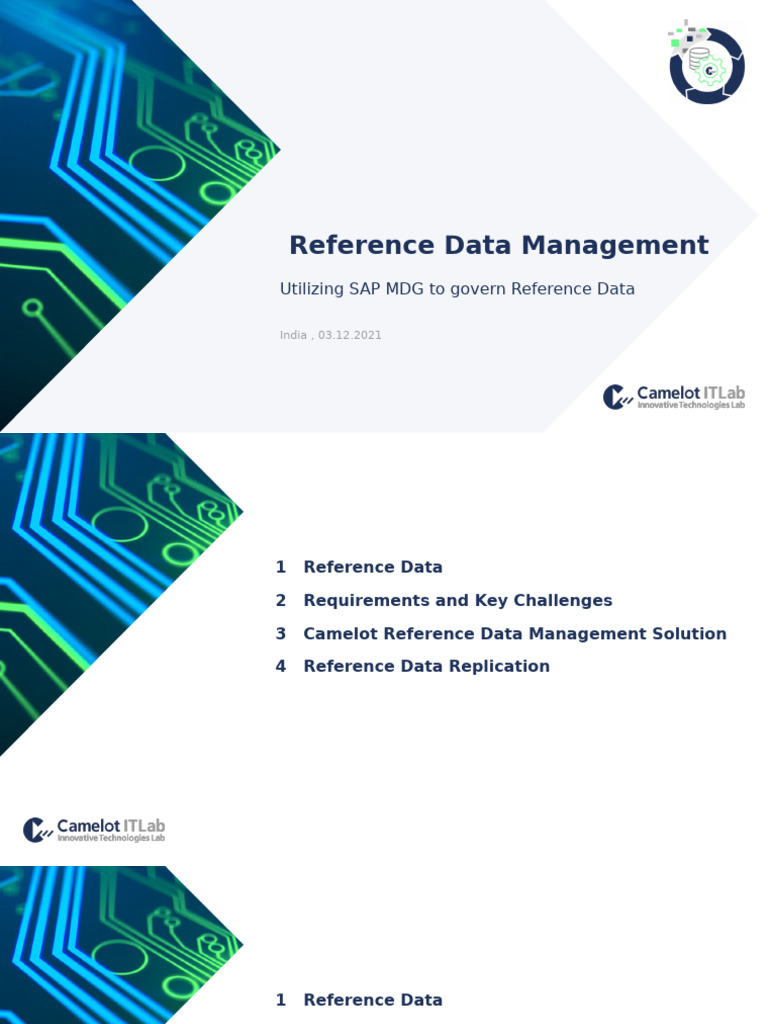 MBO Reference Data Management | PDF | Enterprise Resource Planning | Data