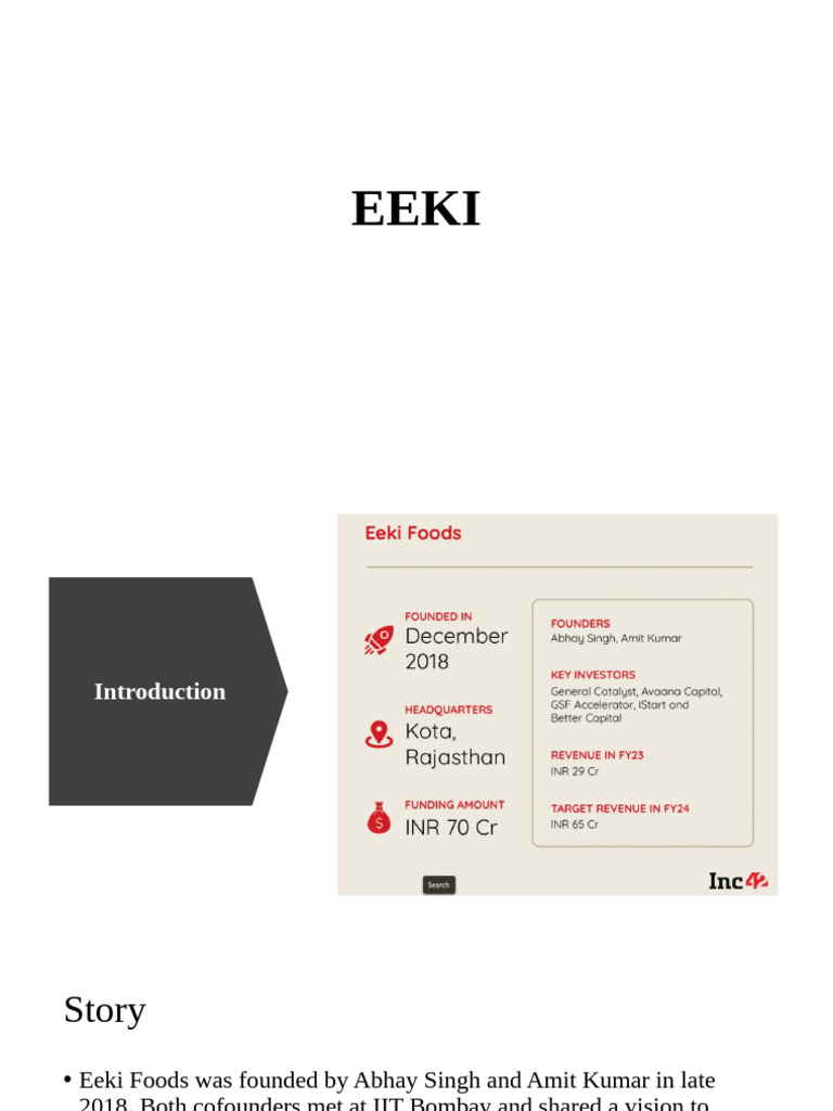 EEKI foods | PDF | Agriculture | Internet Of Things