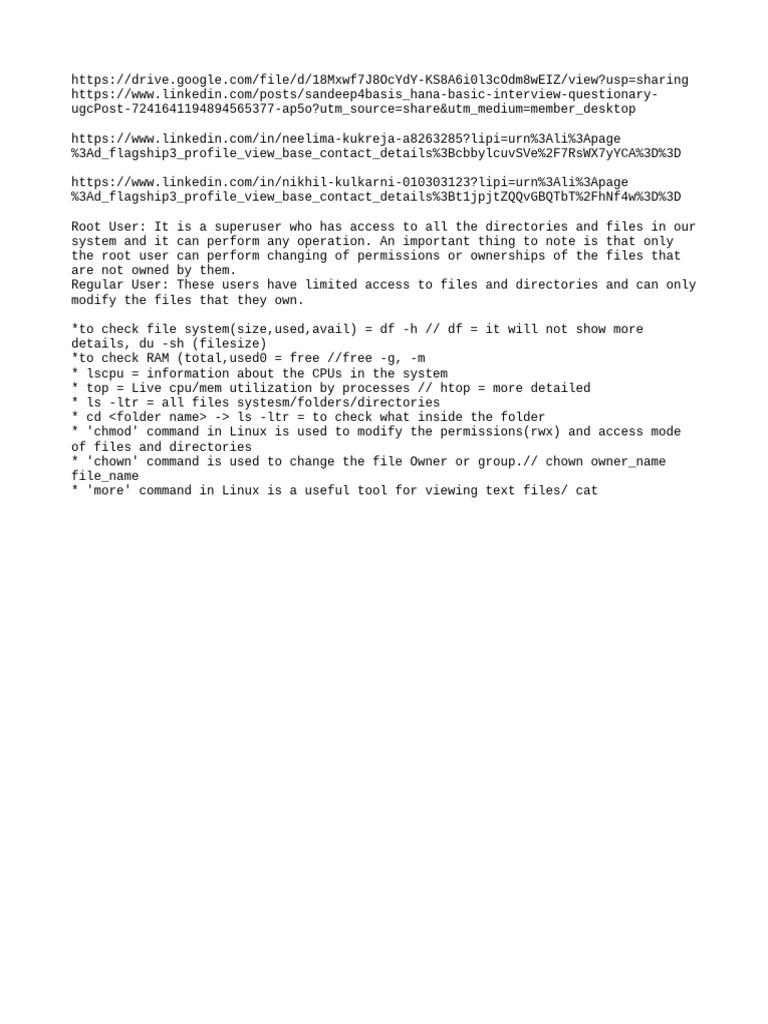 Linux Commands | PDF