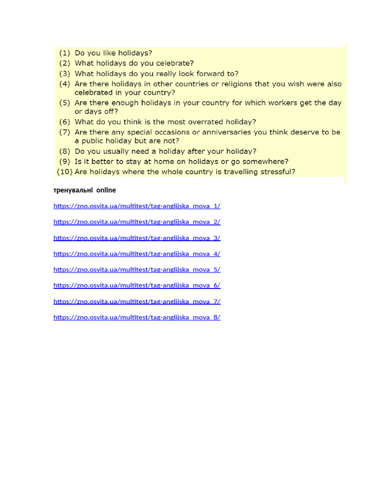 NMT online - 7 трен. | PDF