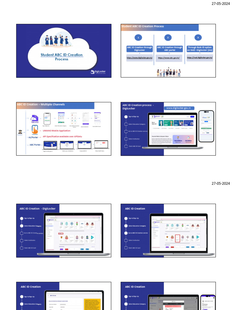 ABC Id Process Flow in PDF For Students | PDF | Computing