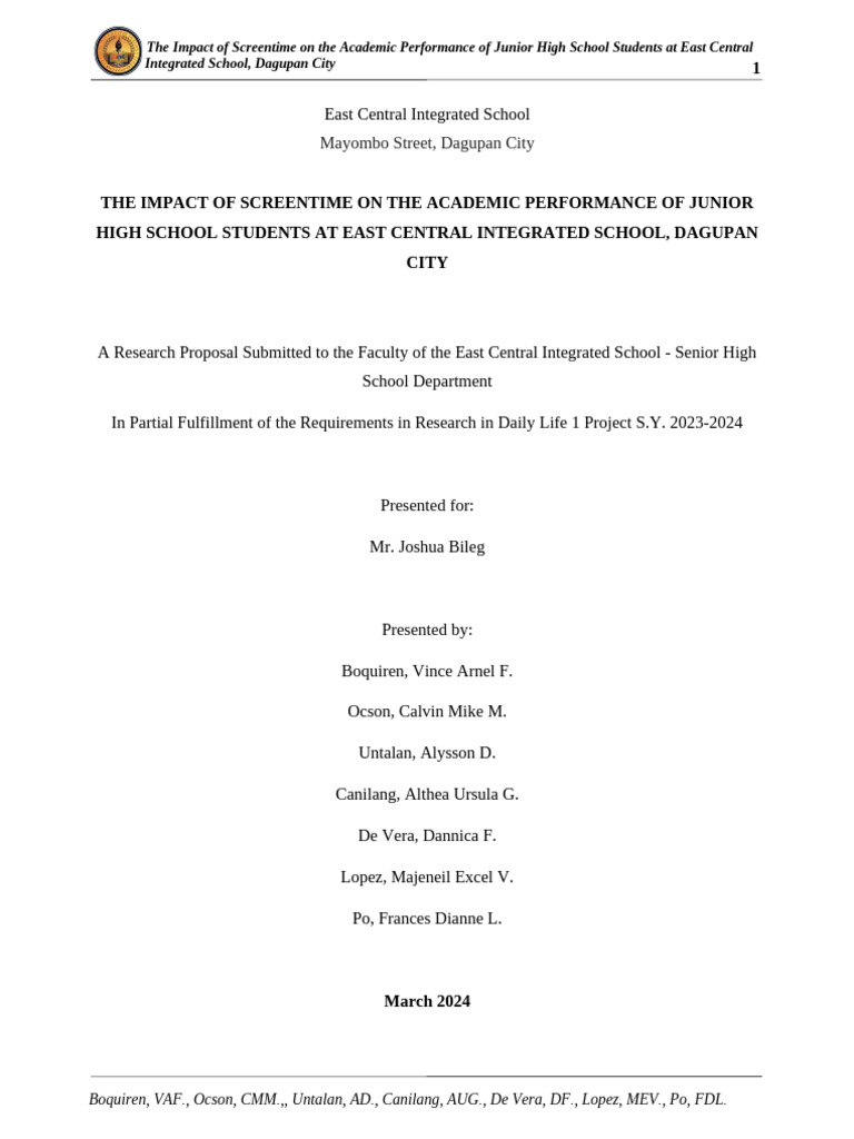 Group-1 TheProgressPioneers PR1 CHAPTER 1-3 | PDF | Mental Health ...