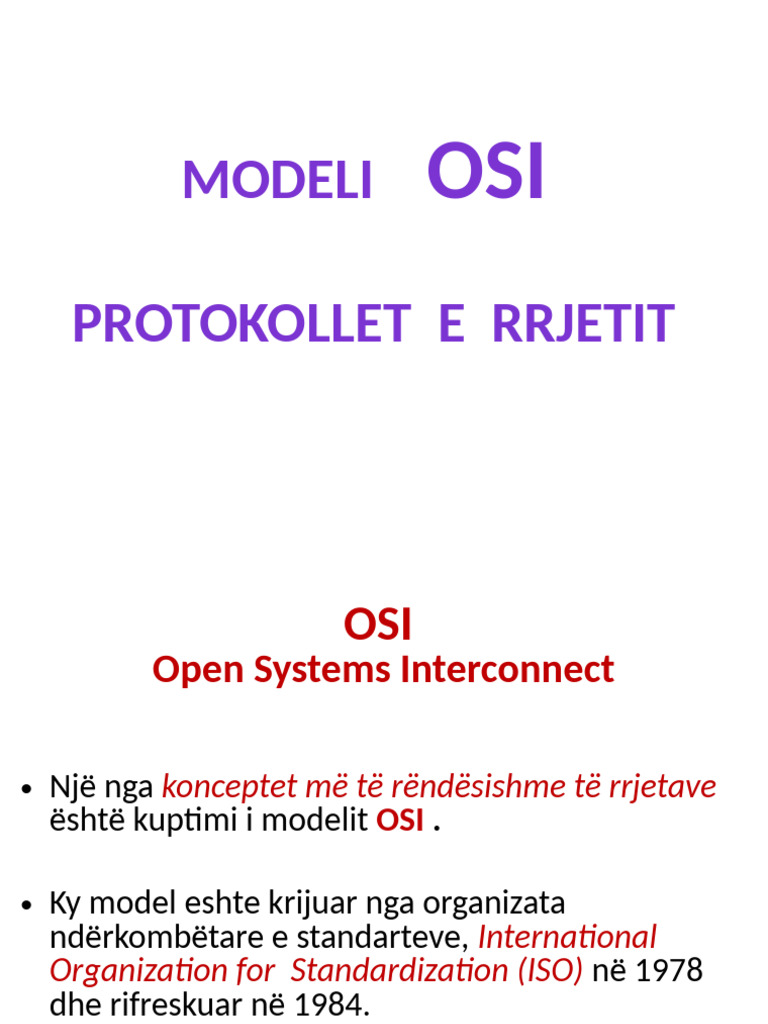 Leksioni 6 Prot Kom | PDF