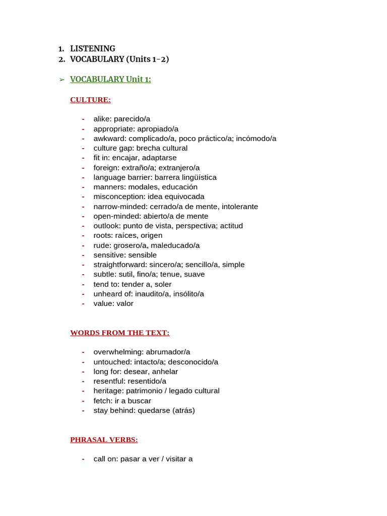 ENGLISH EXAM | PDF | Grammar | Linguistics