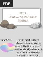 Mohs Hardness Scale Worksheet | PDF | Minerals | Natural Materials