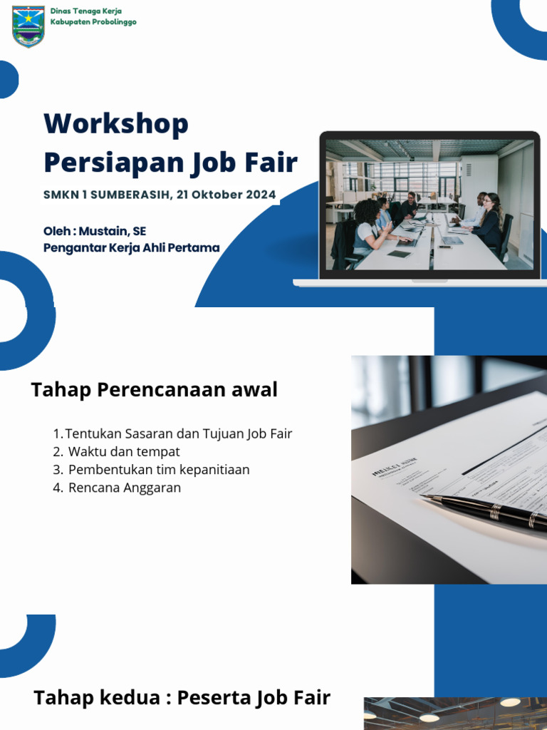 mATERI JOBFAIR SMKN 1 SUMBERASIH | PDF