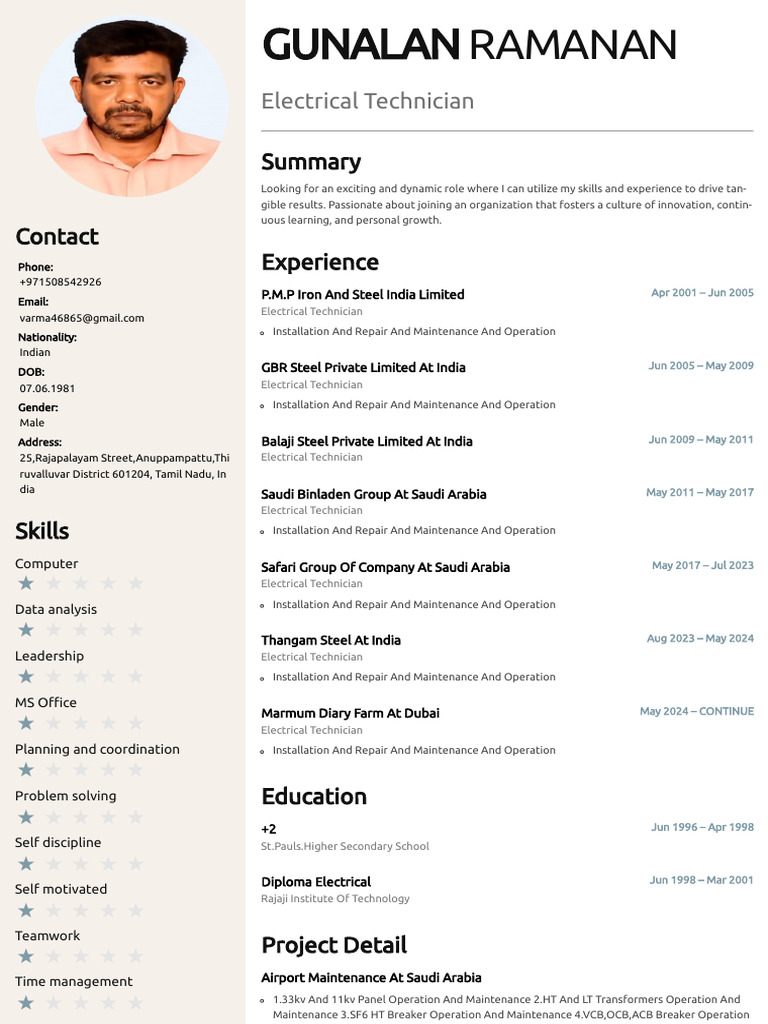 GUNALANRAMANAN | PDF | Technology & Engineering