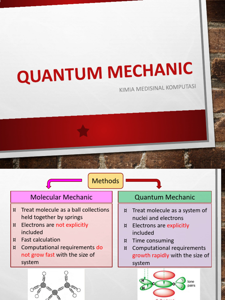 7_ Quantum Mechanic | PDF | Molecular Orbital | Molecules