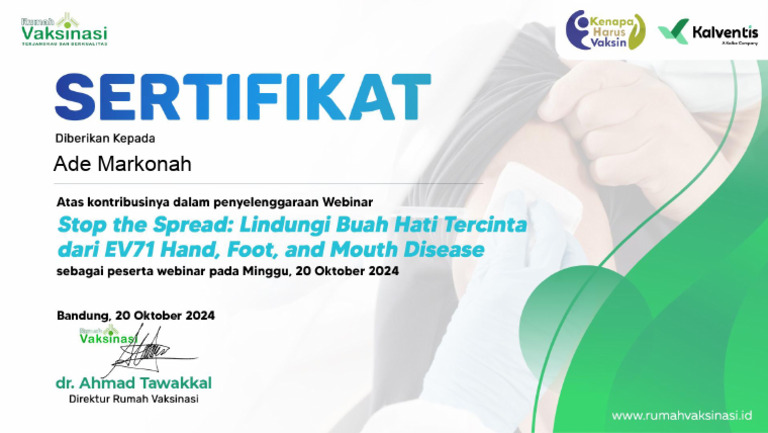 E-Certificate RV | PDF