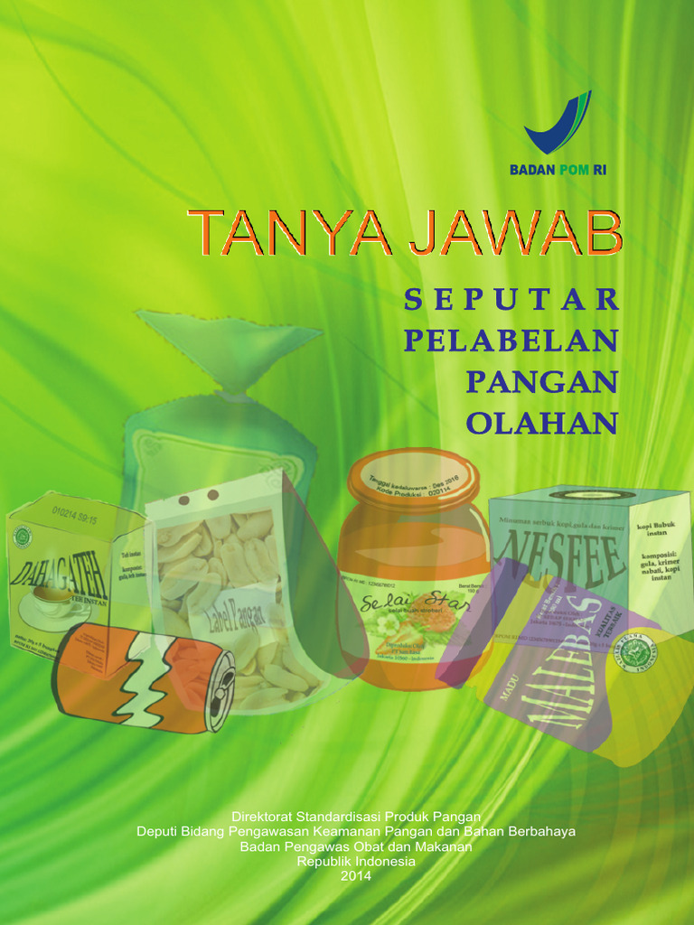 Panduan Pelabelan Pangan Olahan | PDF | Kesehatan Holistik