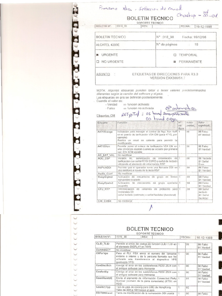 Posc. MEMORIA 4200E | PDF