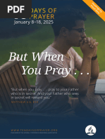 Prayer Meeting Format Template | PDF | Prayer | Worship