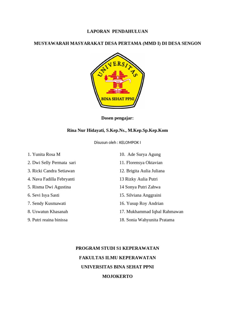 MMD 1,2,3 Naskah Dan LP-1 | PDF