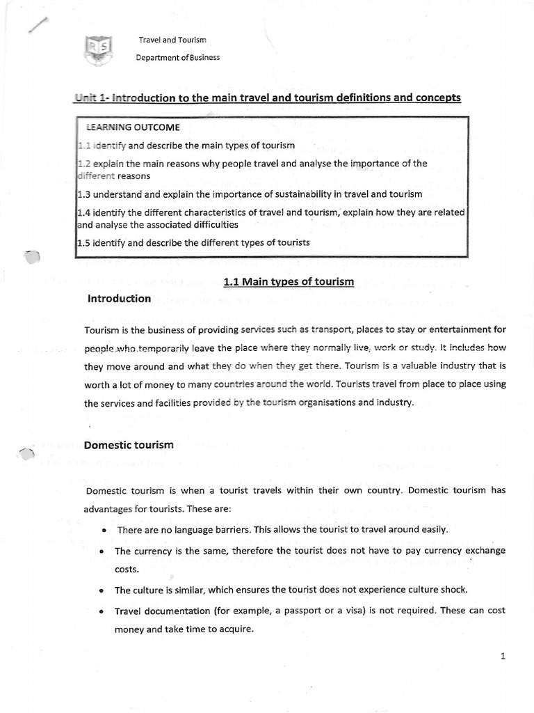 Unit 1 - Introduction | PDF