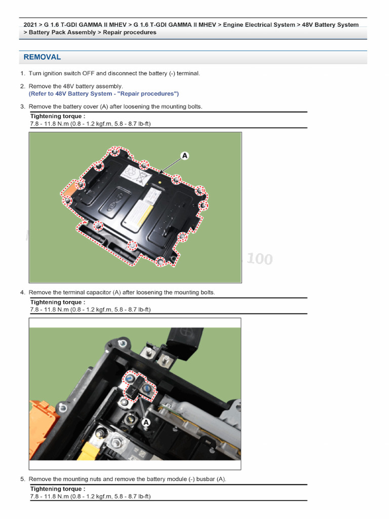 48V Battery | PDF