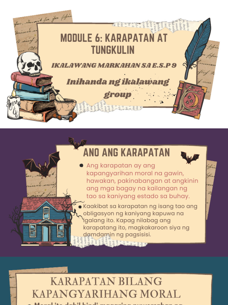 Creative Writing Gothic Literature Education Presentation in Yellow ...