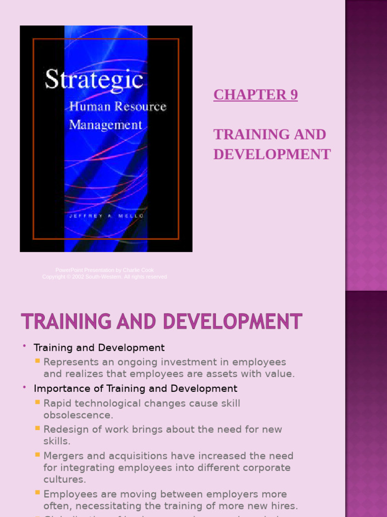 lecture 9 Train And dev (1) | PDF | Employment | Business lecture 9 Train And dev (1) | PDF | Employment | Business