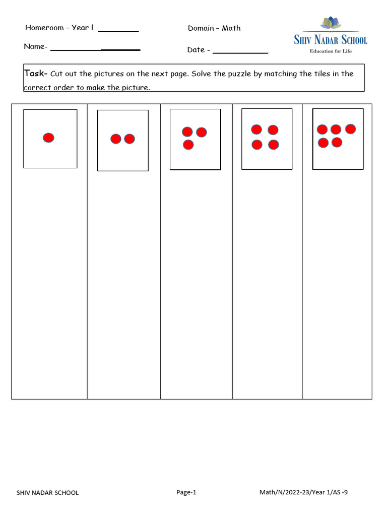 Match It Card - Asynchronous | PDF