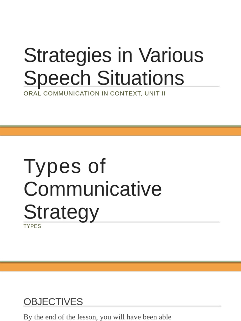 Communicative Strategies Guide | PDF | Conversation | Learning