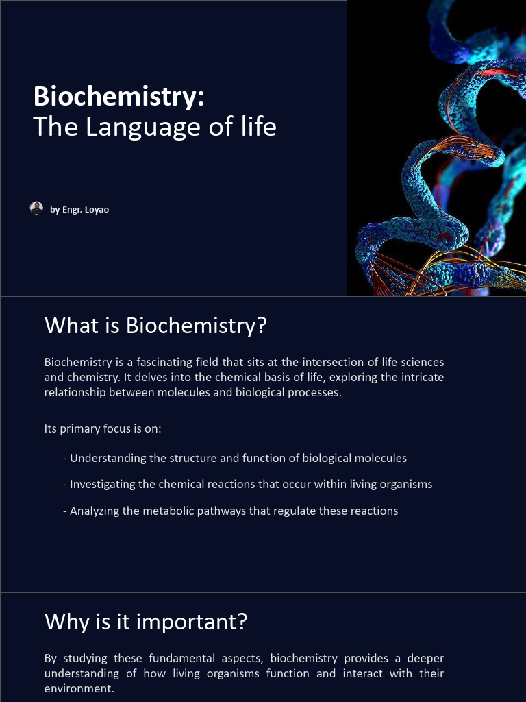 Biochemistry - Nature and Scope-1 | PDF | Functional Group | Macromolecules