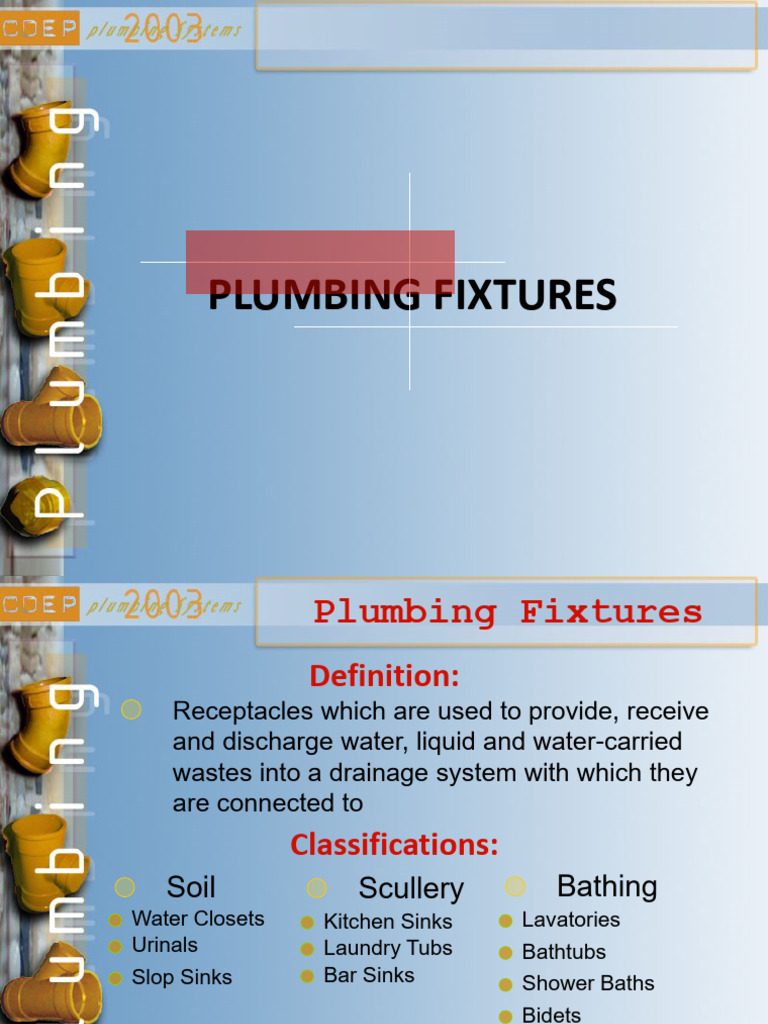 Plumbing Topics 5 | PDF | Bathroom | Home & Garden