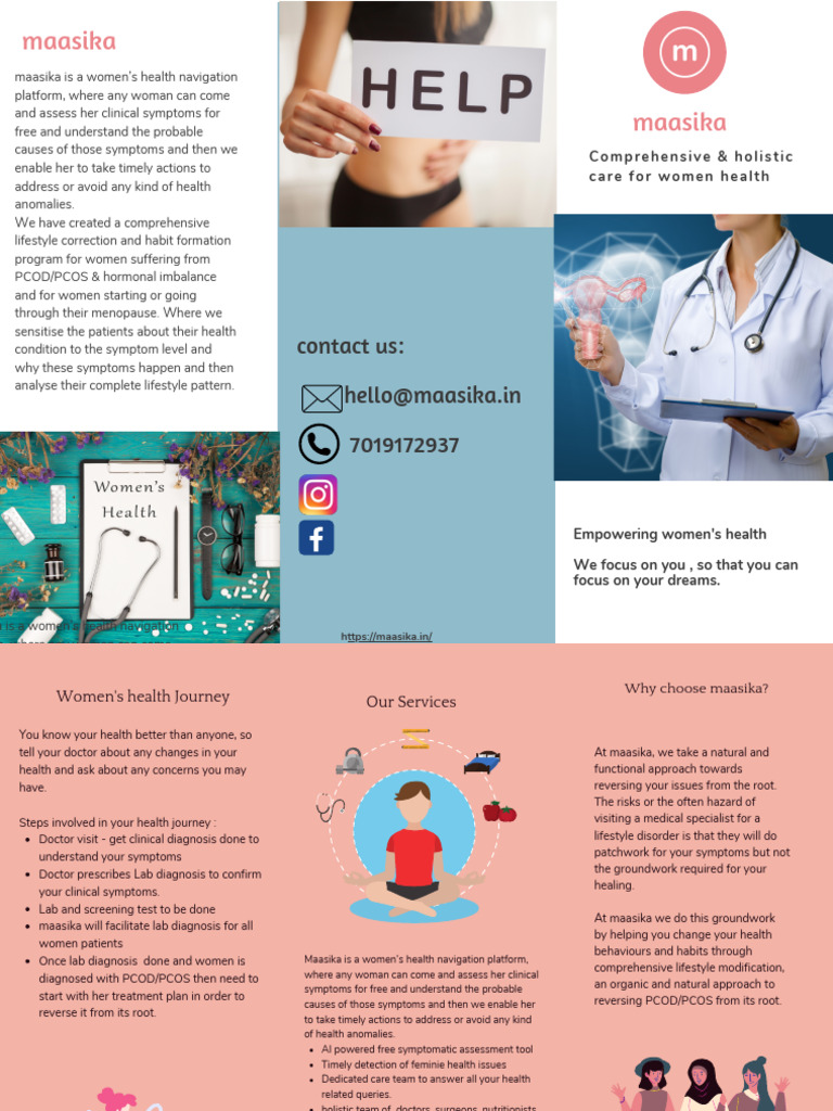 Customer Clinical Brochure | PDF | Polycystic Ovary Syndrome | Physical Fitness