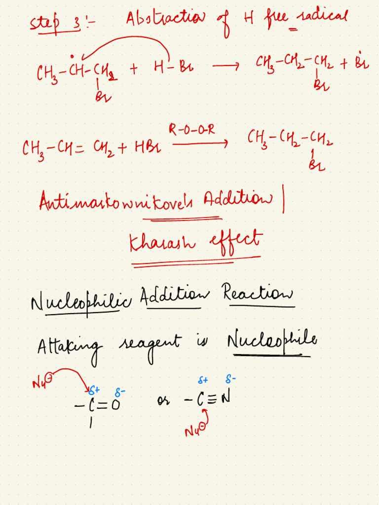 GOC 2 | PDF | Chemical Reactions | Organic Chemistry