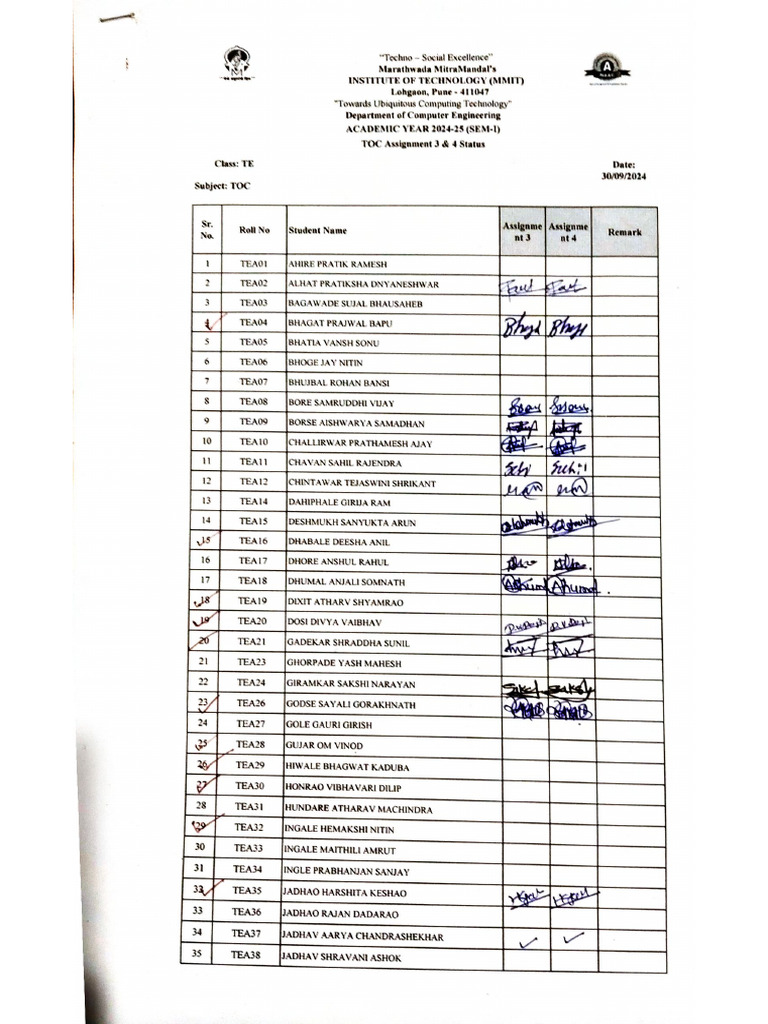 TOC assignments submission | PDF