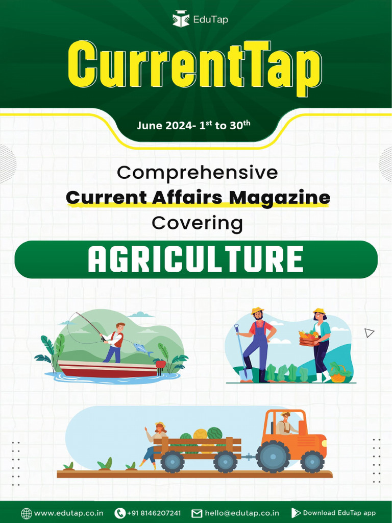 June 2024 Agriculture Updates | PDF | Agriculture | Crops