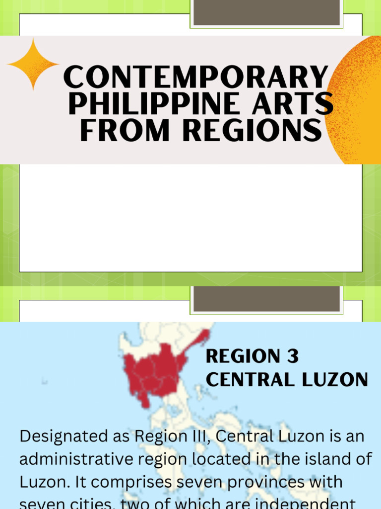 Contemporary Philippines Arts From Regions (Slide) | PDF