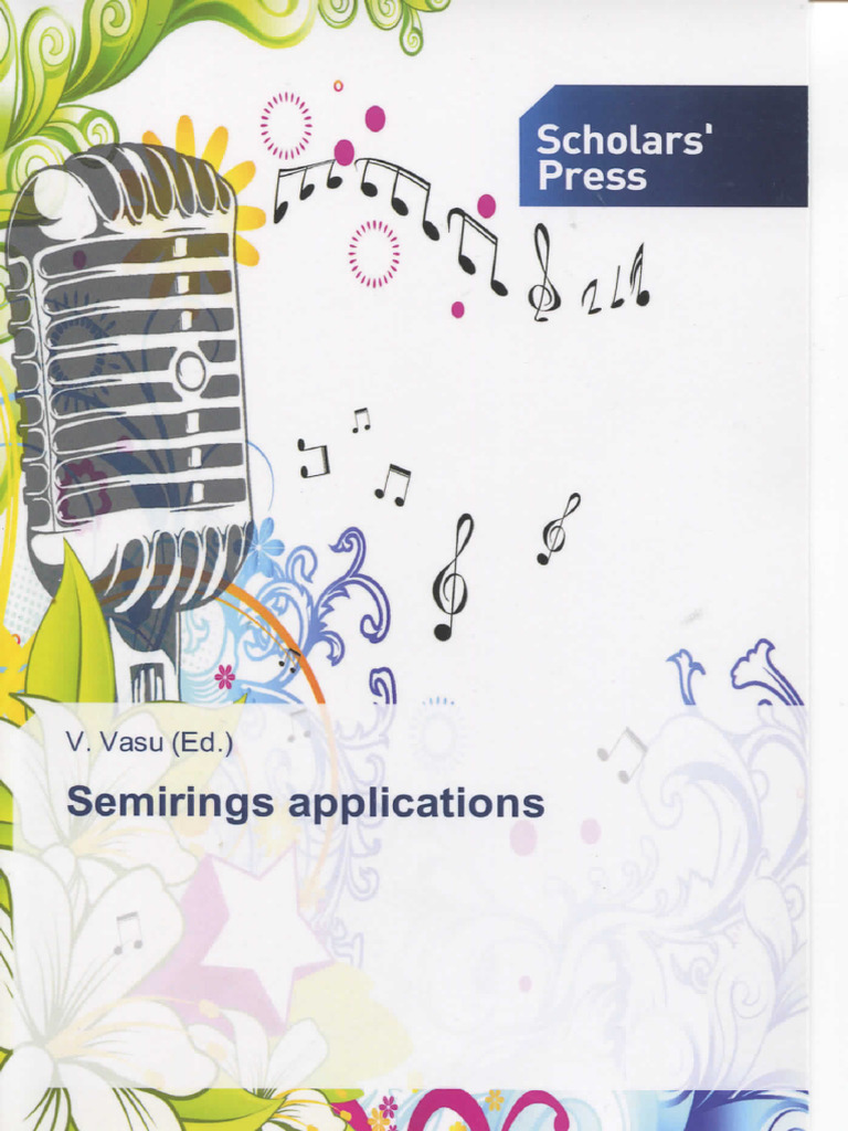 Semirings Applications Pdf