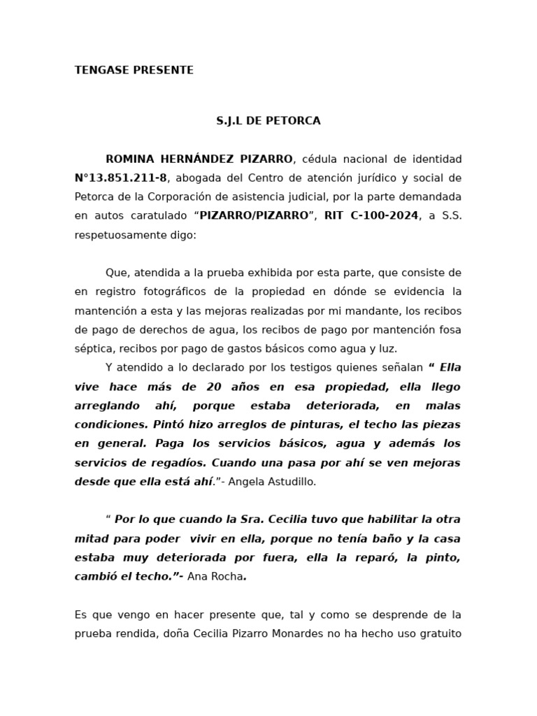 Tengase Presente | PDF