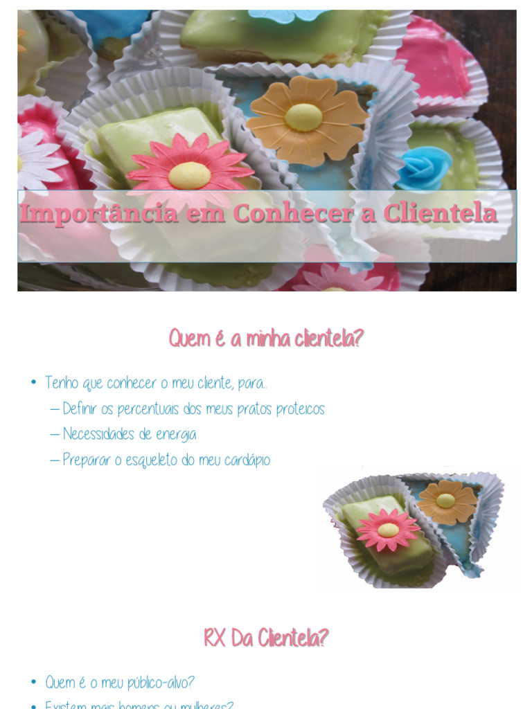 Import Ncia em Conhecer A Realidade Da Clientela | PDF