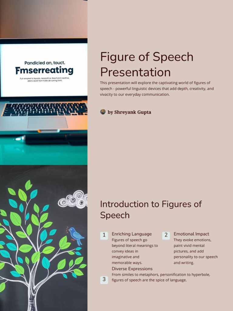Figure of Speech Presentation PDF | PDF