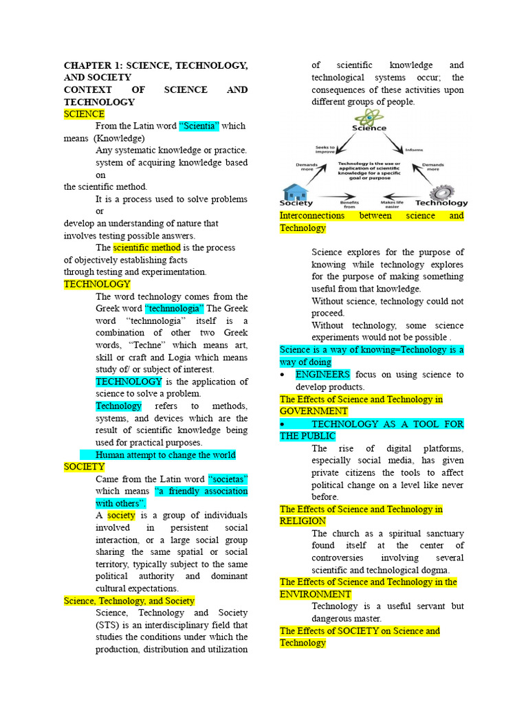 STS-REVIEWER-MIDTERMS | PDF | Sumer | Engineering