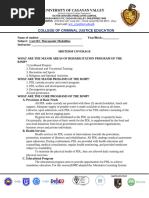 BJMP Welfare and Development Programs | PDF | Prison | Disability