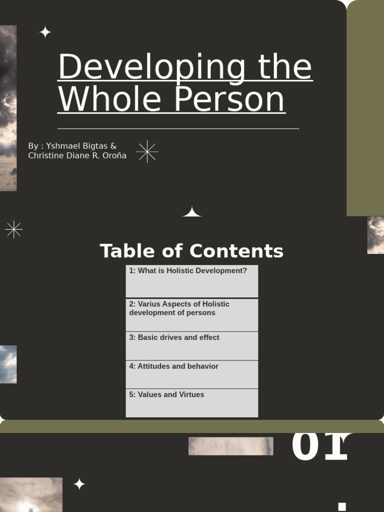 Developing The Whole Person | PDF | Emotions | Holism