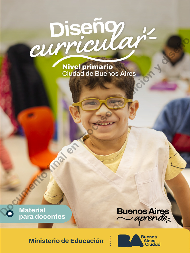 Diseño Curricular CABA - 2024 - marco general | PDF | Educación ...